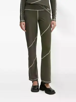 RÉSUMÉ Contrast Stitching Trousers