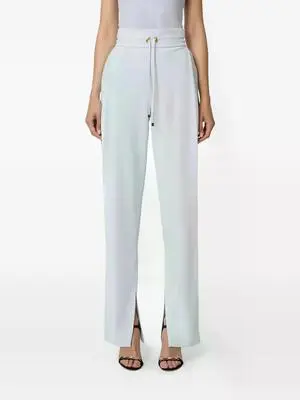 Elisabetta Franchi Drawstring Slit Trousers