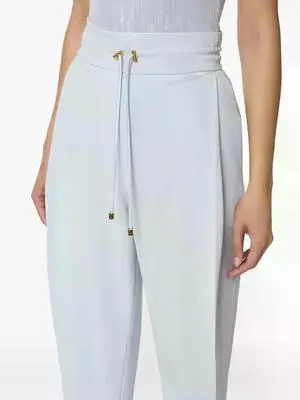 Elisabetta Franchi Drawstring Slit Trousers