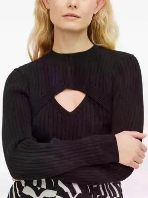 RÉSUMÉ Cutout Ribbed Sweater