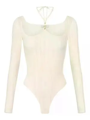 Elisabetta Franchi Ribbed Bodysuits