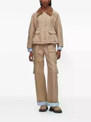 3.1 Phillip Lim Spread-collar Front-pocket Jacket