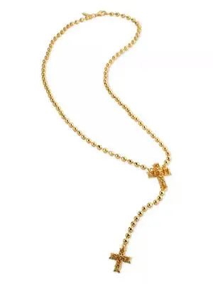 Emanuele Bicocchi Notre-dame Rosary Necklace - Gold
