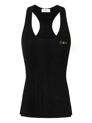 Elisabetta Franchi Racerback Performance Tops For Women