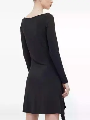 RÉSUMÉ Floral Appliqué Slit Dress