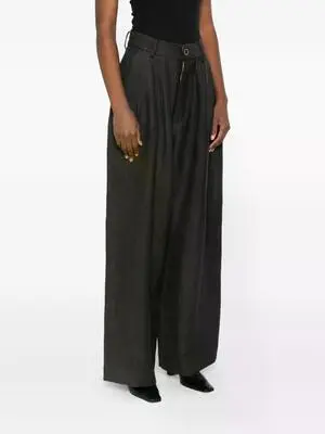 UMA WANG High-waisted Palazzo Trousers