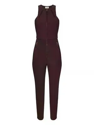 Elisabetta Franchi Zip Up Jumpsuits