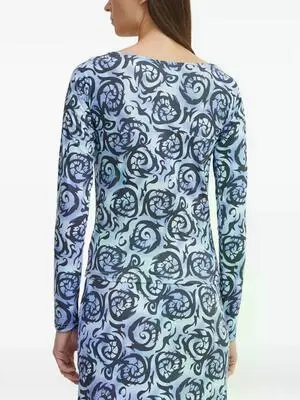 RÉSUMÉ Square Neck Printed Top