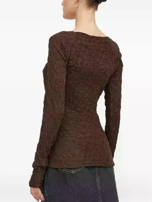 RÉSUMÉ Long-sleeve Twisted Top
