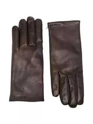 FERRAGAMO Lambskin Gloves - Brown