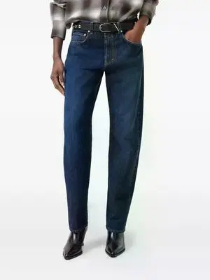 Closed High-rise Straight-leg Jeans
