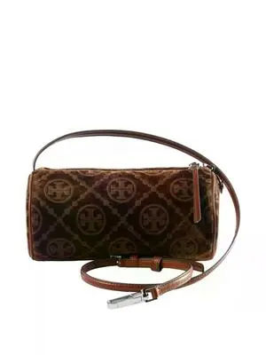 Tory Burch Monogram Cylinder Tote Bag