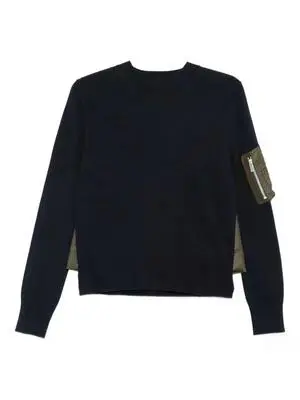 Sacai Paneled Jumper
