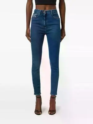 Elisabetta Franchi Logo-button Jeans