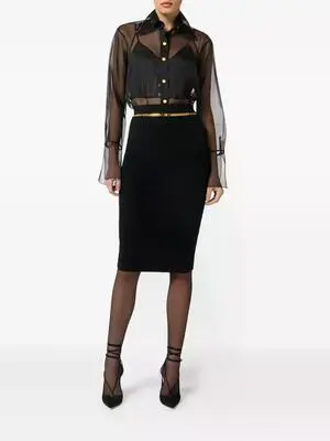 Elisabetta Franchi Button Blouse