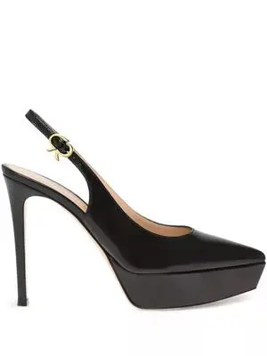 GIANVITO ROSSI 85mm Dasha Platform Sling Pumps