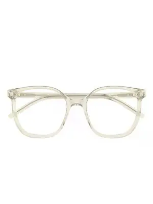 Saint Laurent Square-frame Glasses - Neutrals