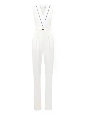 Elisabetta Franchi Pleated Jumpsuits