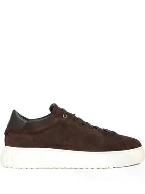 GIULIANO GALIANO Suede Low Top Sneakers
