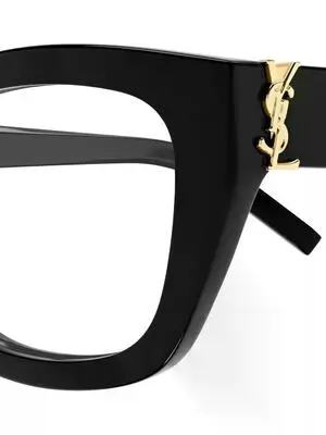 Saint Laurent Cat-eye Logo Glasses