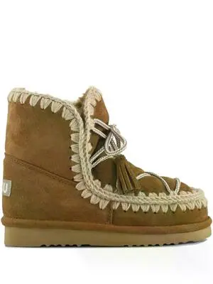 Mou Lace Up Boots For Women