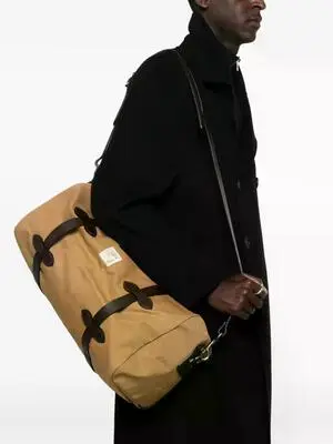 Filson Leather-strap Tote Bag - Brown
