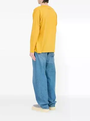 MAISON MARGIELA Graphic-print Long-sleeve T-shirt