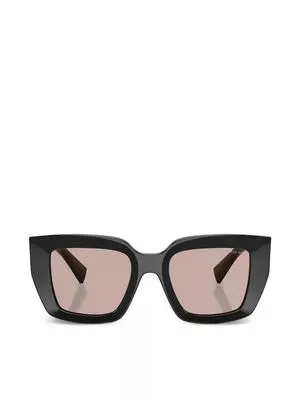 Miu Miu Square Frame Sunglasses - Black