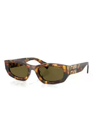 Miu Miu Rectangle-frame Sunglasses