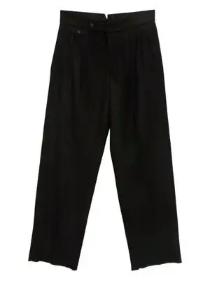 Emporio Armani Pleat-detail Trousers