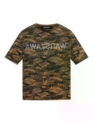 MISBHV Warszawa Print Camouflage T-shirt