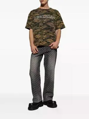 MISBHV Warszawa Print Camouflage T-shirt
