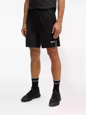 BOSS Logo-print Running Shorts