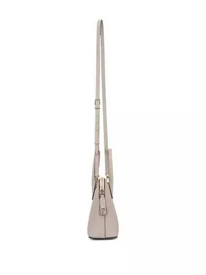VALEXTRA Leather Tote Bag - Neutrals
