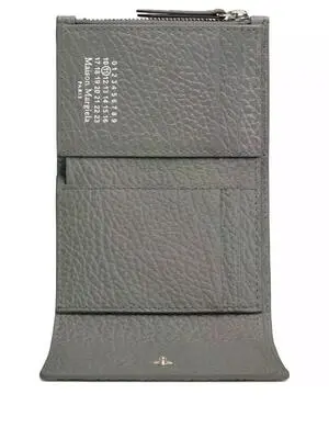 MAISON MARGIELA Leather Wallet - Grey