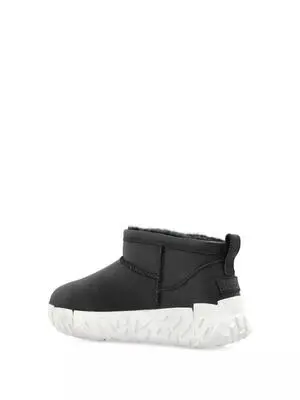 UGG Classic Ultra Mini Wrap Tech Boots - Black