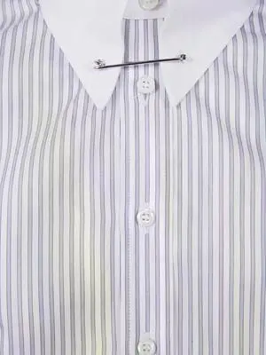 Dsquared2 Striped Pin-collar Shirt