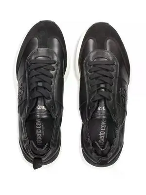 Roberto Cavalli Logo-embossed Panelled Sneakers