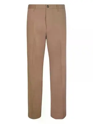 NINE:INTHE:MORNING Stretch-cotton Straight-leg Pants