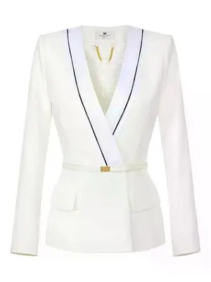Elisabetta Franchi Belted Jackets For Women