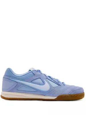 Nike Suede Panelled Sneakers - Blue