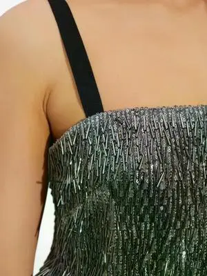 Dolce & Gabbana Beaded Strap Dress