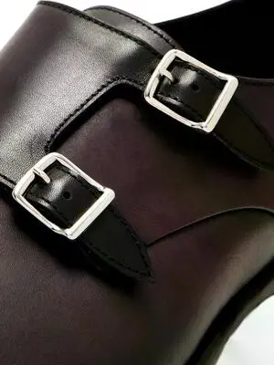 DOUCAL'S Leather Monk Shoes