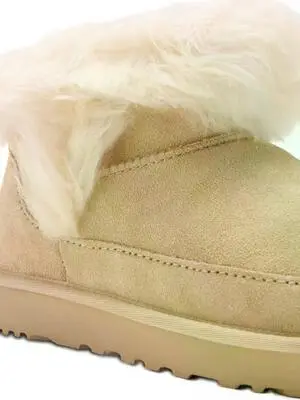 UGG Classic Ultra Mini Chalet Suede Boots - Neutrals