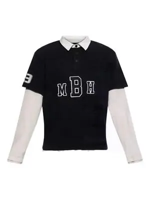 MISBHV Logo-embroidered Polo Shirt