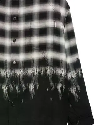 JUUN.J Border Checked Shirt