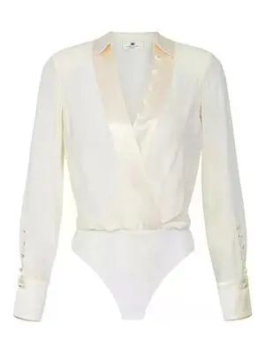 Elisabetta Franchi Button Up Bodysuits