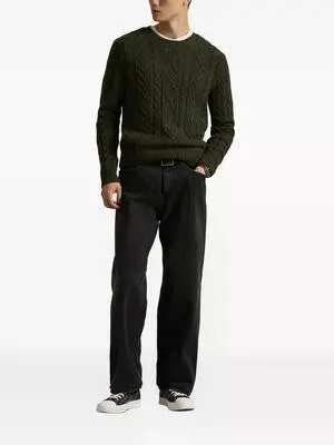 Polo Ralph Lauren Rigid Denim Trousers - Grey