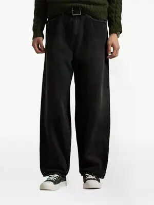 Polo Ralph Lauren Rigid Denim Trousers - Grey