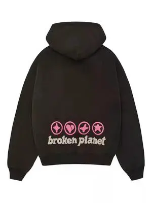 BROKEN PLANET Graphic-print Hoodie
